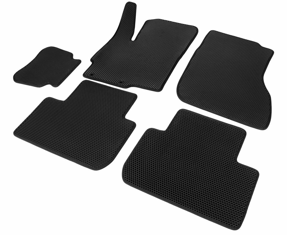 Коврики в салон автомобиля AutoFlex EVA (ЭВА, ЕВА) Business для Mitsubishi Outlander III поколение 2012-2018 2018-н. в, 5 частей, с крепежом, 3400101