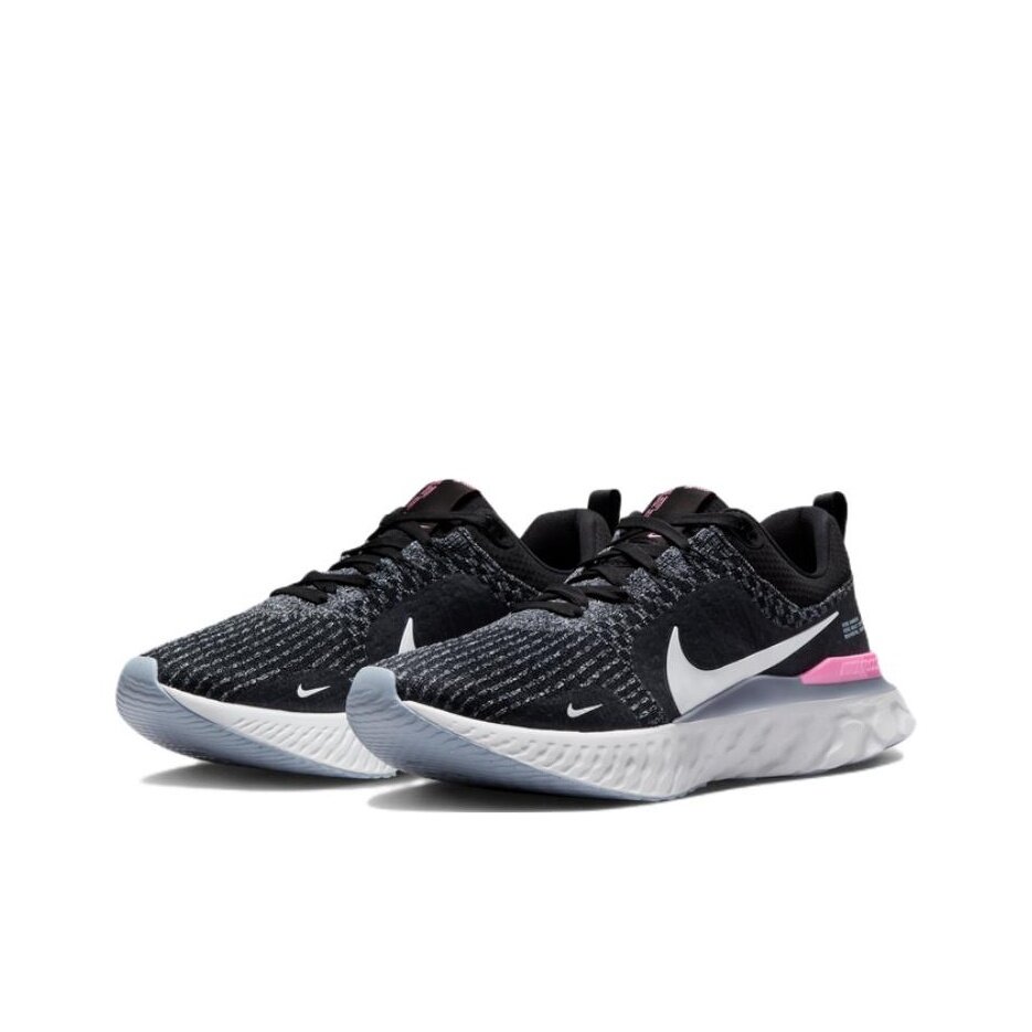 Кеды NIKE React Infinity Run Flyknit 3, размер EU 46 стопа (30CM), черный — фото 1