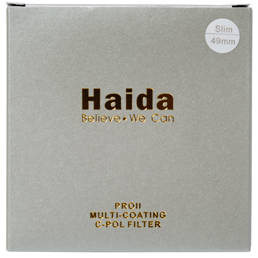 Светофильтр поляризационный Haida Slim PRO II MC C-POL 49mm