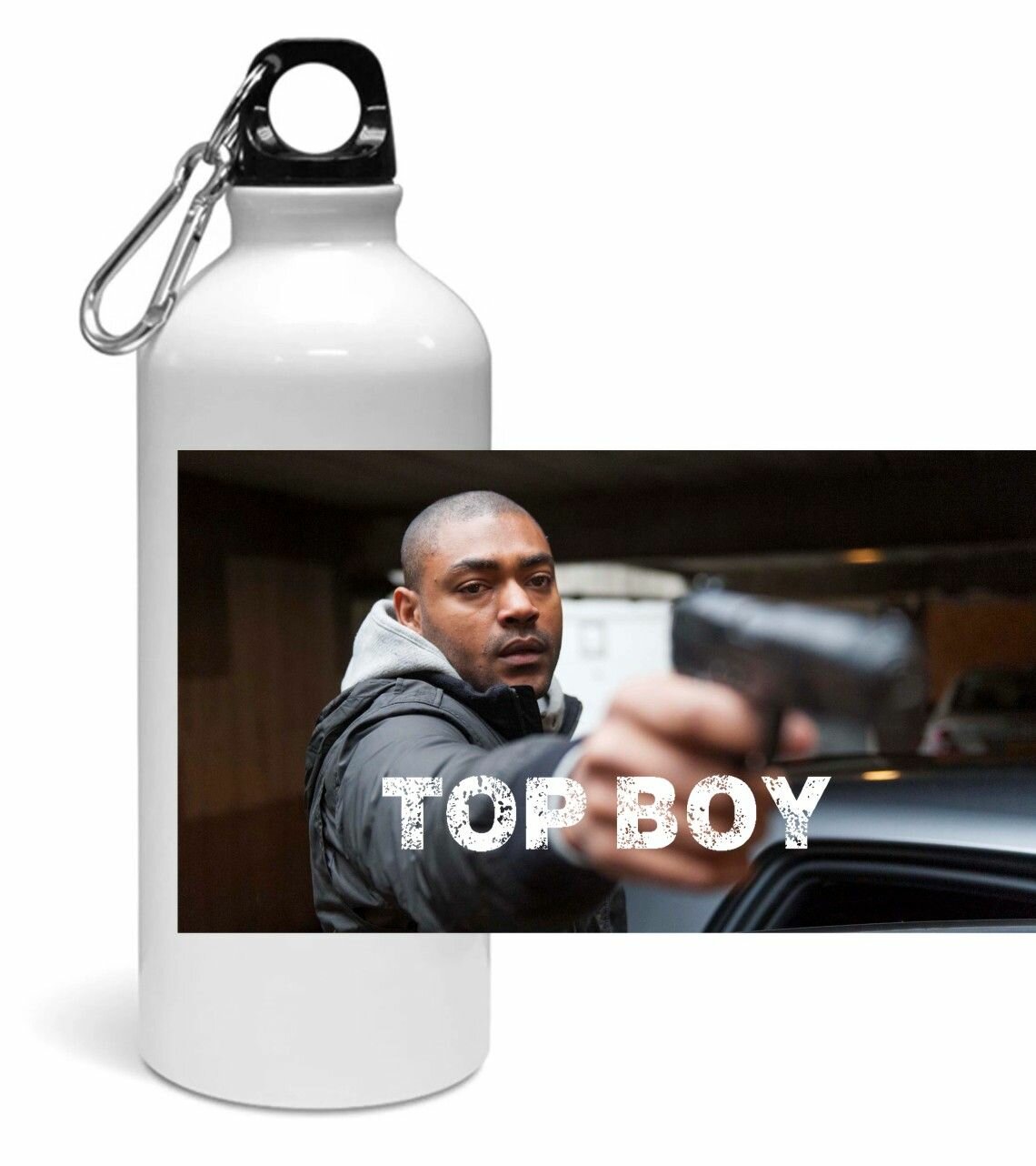 Спортивная бутылка Mewni-Shop "Главарь, Top Boy" - 0007