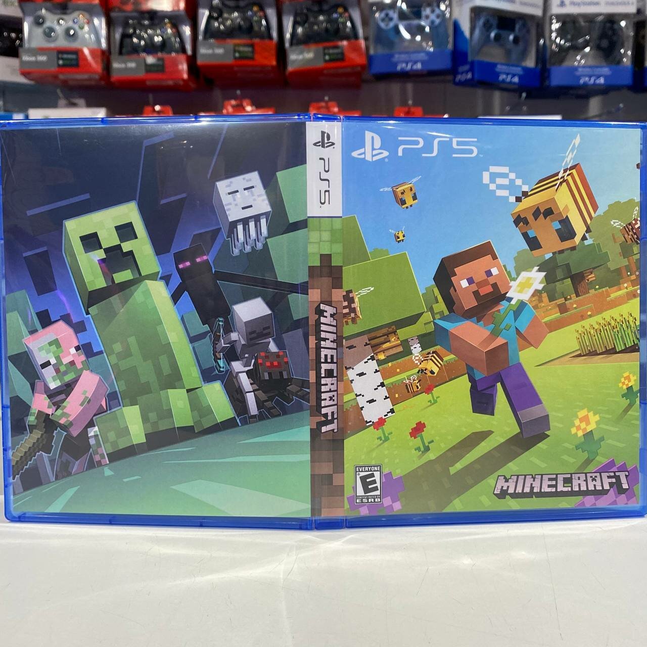 Эксклюзивная обложка PS5 для Minecraft №29