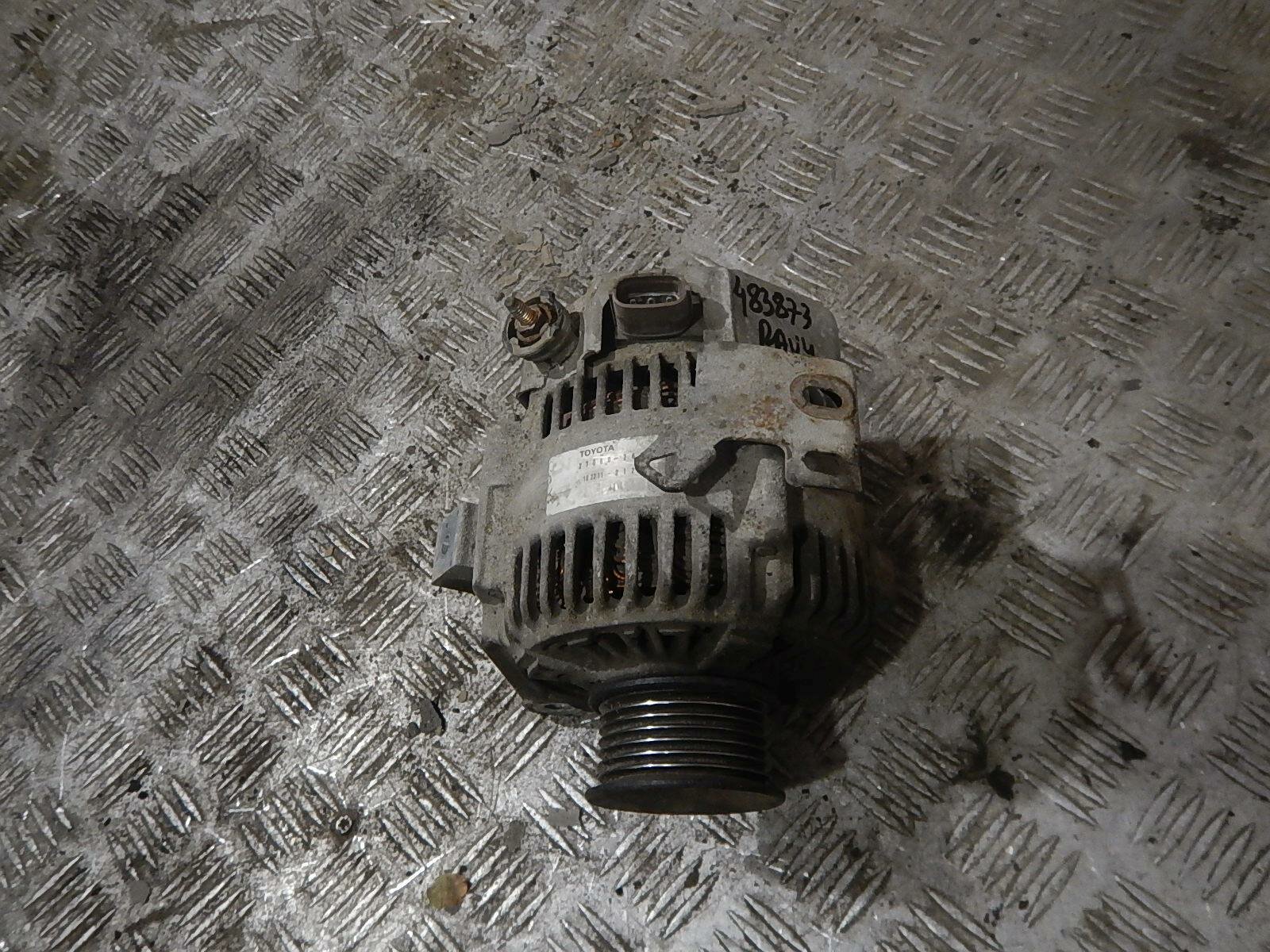 Б/У Генератор, Toyota (Тойота)-RAV4 (00-05) TOYOTA RAV4 (00-05) 1AZ Без видимых повреждений. 483873 TOYOTA арт. 2706028110