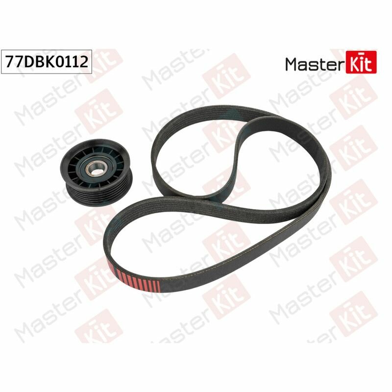 Комплект ремня приводного для а/м VOLVO S40, FORD Focus, MASTERKIT 77DBK0112