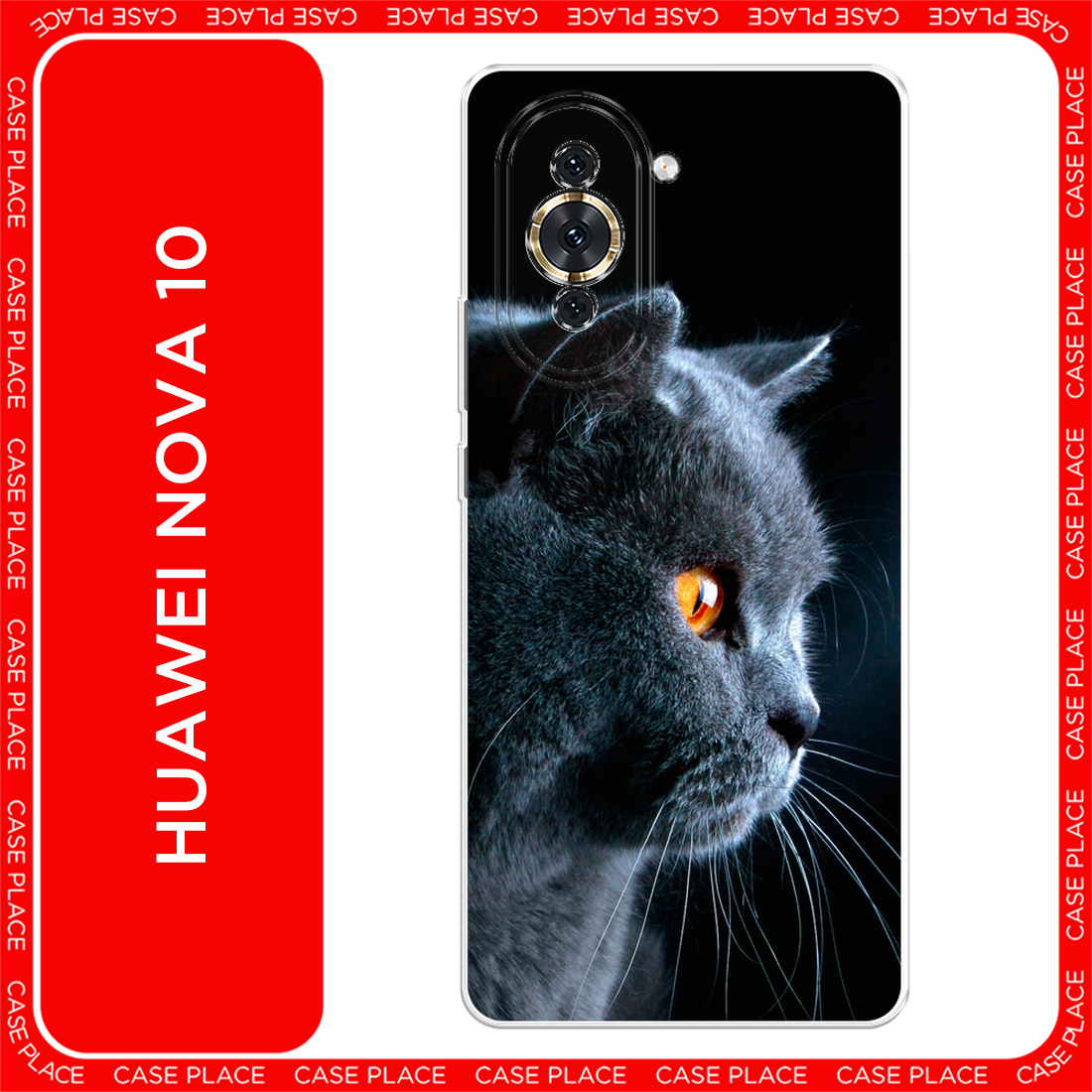 Чехол на Huawei Nova 10 / Хуавей Нова 10 с принтом Благородный кот британец
