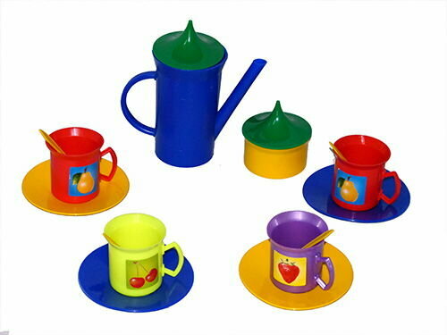 Набор Юг-Пласт Кофейный, на 4 персоны 7006