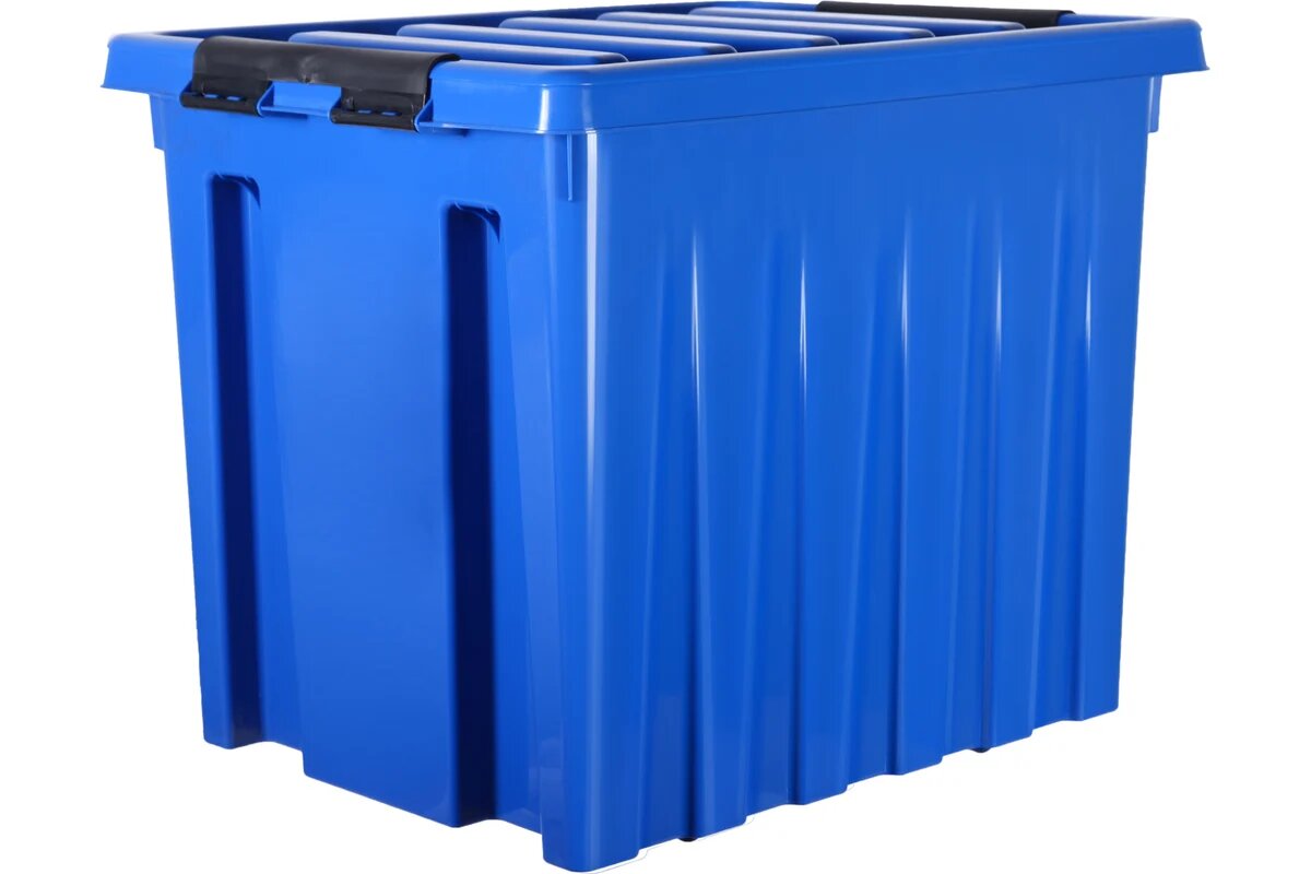 HONEYCOMB Контейнер с крышкой 500x390x405, 50 л, синий M-050-00.06n