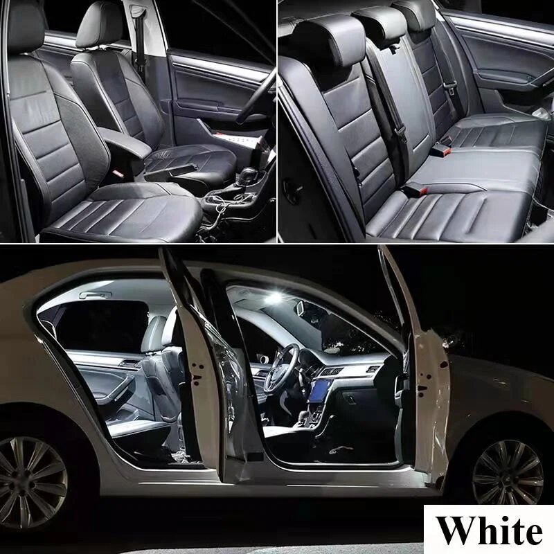 Светодиодные Лампы Для Салона И Багажника Opel Astra G H J K GTC, 6000K White, Astra H (04-09) 13P