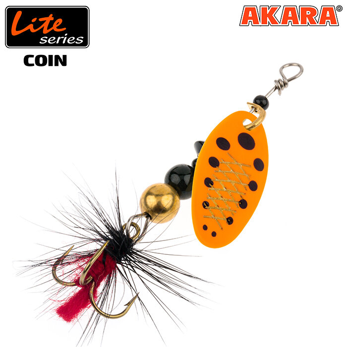 Блесна вращ. Akara Lite Series Coin 1 3,0 гр. 1/9 oz. A10