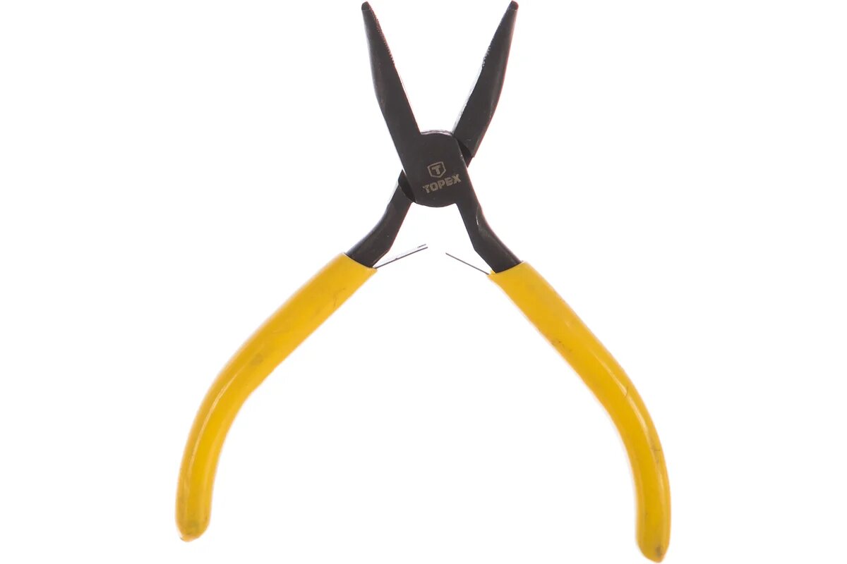 TOPEX 32D033 Плоскогубцы удлиненные изогнутые прецизионные для точной сборки и ремонта
