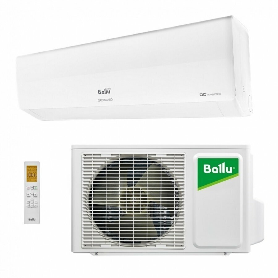 Кондиционер настенный, 72 кв. м сплит-система для дома BSGR-24HN1_22Y , белый