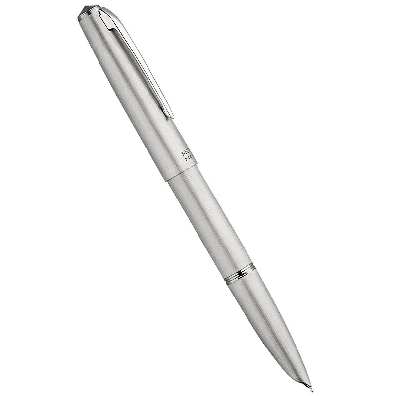 Перьевая ручка Majohn Ti200 золотое перо 0,5 мм Iridium Fine 0.5mm, Matte Silver