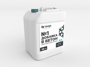 Противоморозная Добавка в Бетон №1 Грида 10л для Добавления в Растворы.