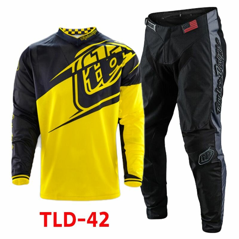 Новый 2024 TLD эндуро комплект снаряжения для мотокросса mx трикотажные штаны мотоциклетная одежда mtb carracing костюм Off Road