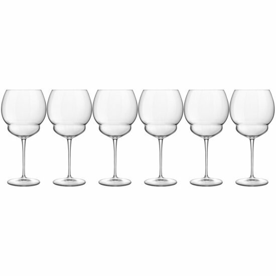 Набор бокалов для коктейля Джин тоник Luigi Bormioli Бэкдор 20-ые 800 мл, 6 шт, стекло хрустальное (LB-A13785BYI02AA01)