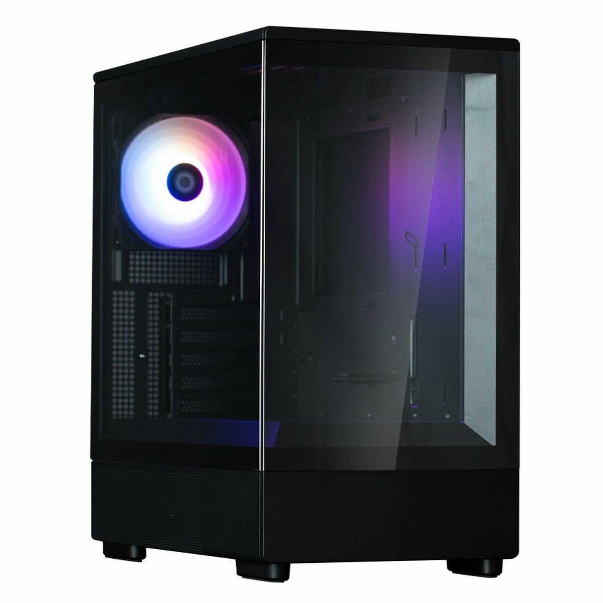 Корпус для ПК Zalman P10 Black, Mini Tower, Micro-ATX, Черный (P10 Black)