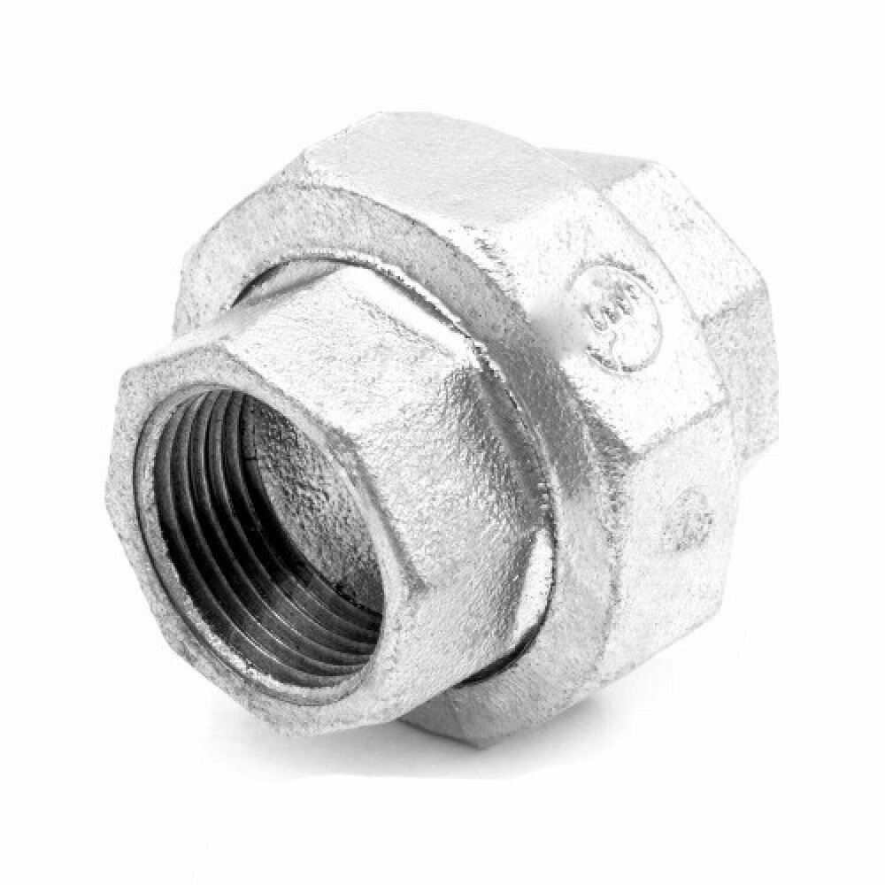 Прямой соединитель Fittex PLUS американка чугун оц Ду 50 2" ВР/ВР 128-0894