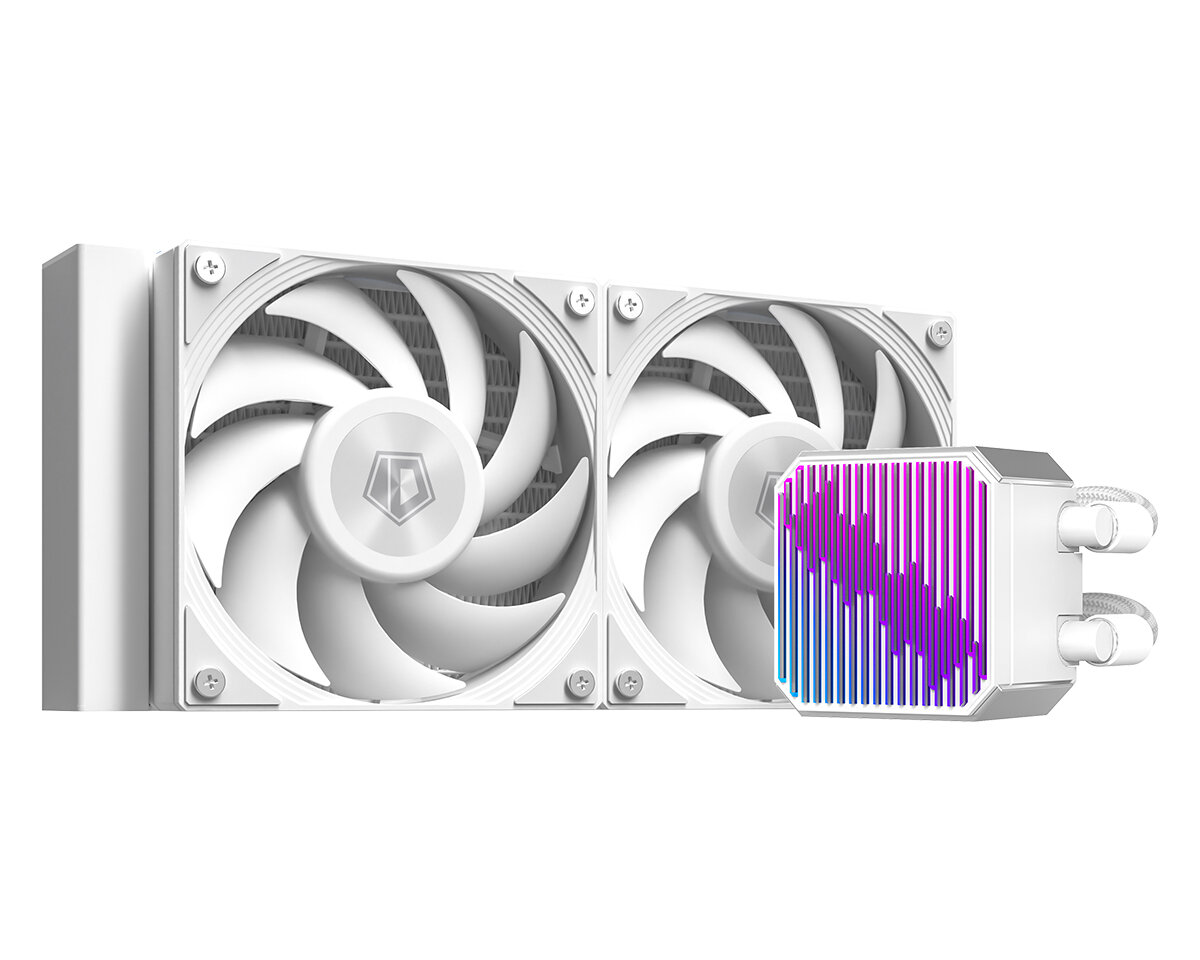 Кулер для процессора ID-Cooling DX240 MAX White (All sockets, TDP 300W, PWM)