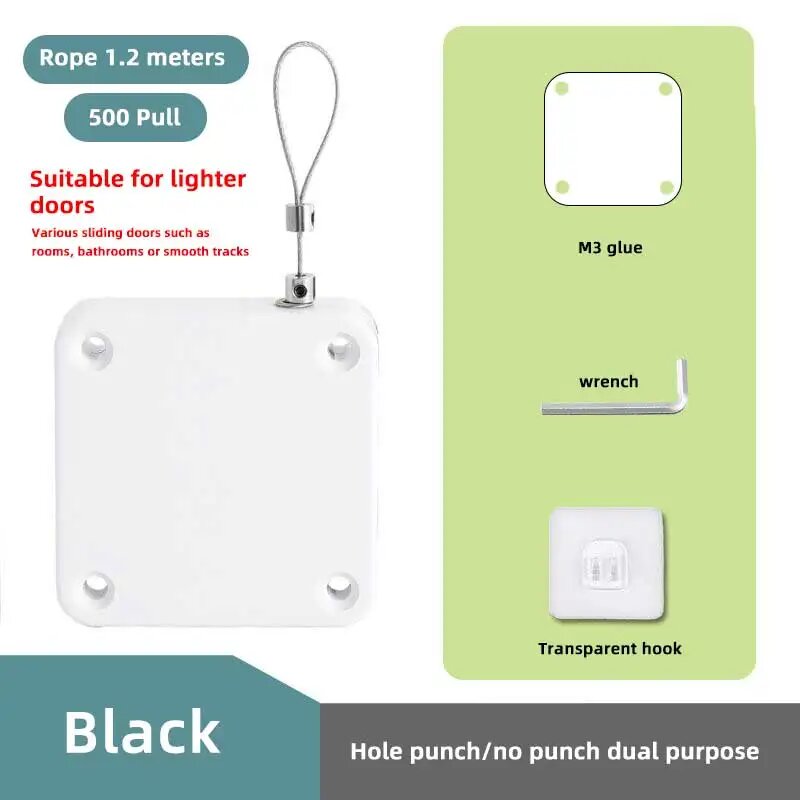 Автоматический сенсорный дверной доводчик из нержавеющей стали White 500G Pull