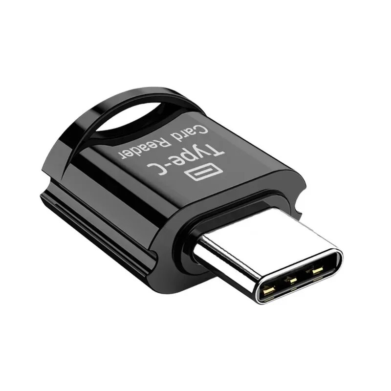 Адаптер типа C к Micro-SD TF OTG Smart Memory Card Reader USB3.0 Флэш-накопитель Адаптер Micro USB к Micro-SD для Xiaomi Samsung Black- Type c