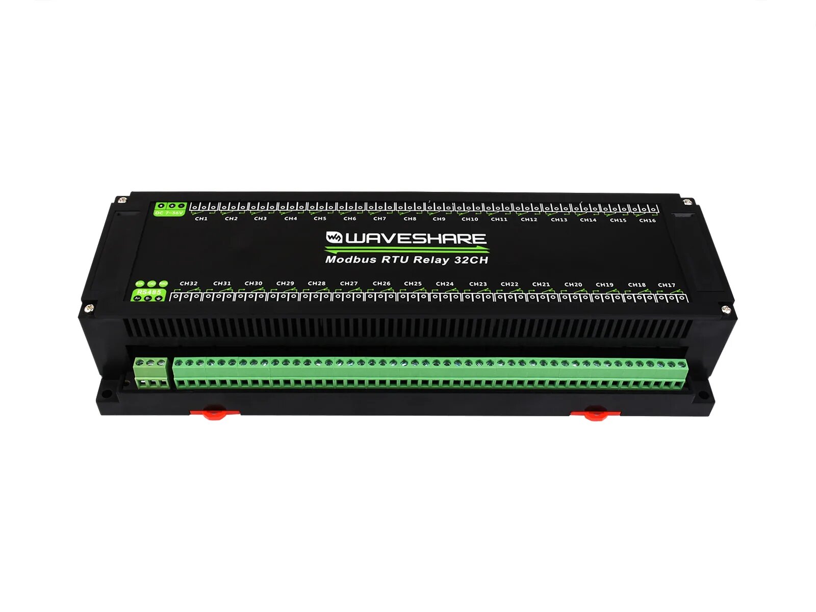 Waveshare Modbus RTU 32-Ch Relay Module — фото 1