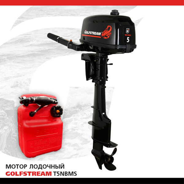 Мотор лодочный Golfstream T5NBMS