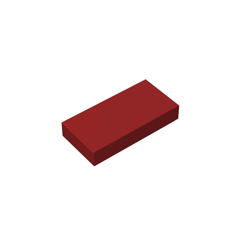 Строительные блоки Gobricks, Бордовый (014), 10 шт.