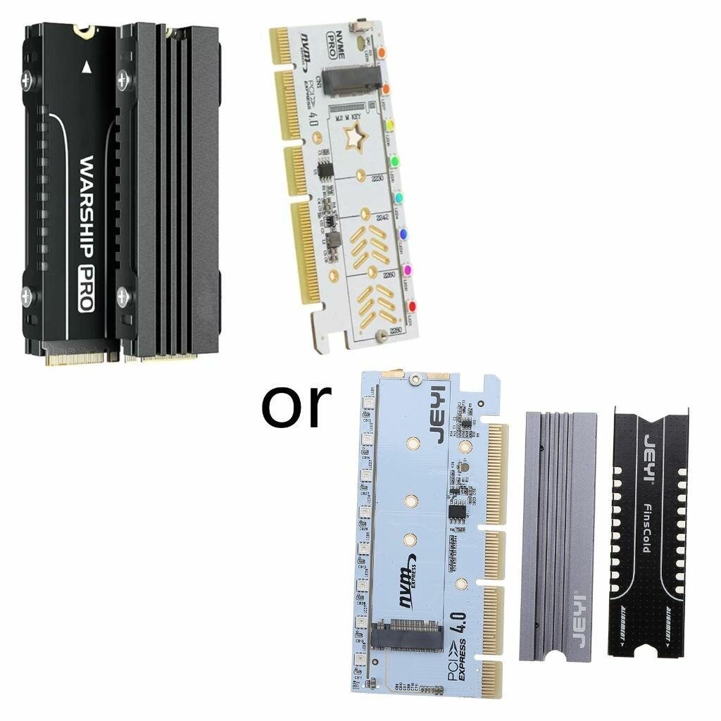 M.2 SSD NVME MyPads (m-ключ) 2230 2242 2260 2280 для хост-адаптера PCI-e 4.0 x 16