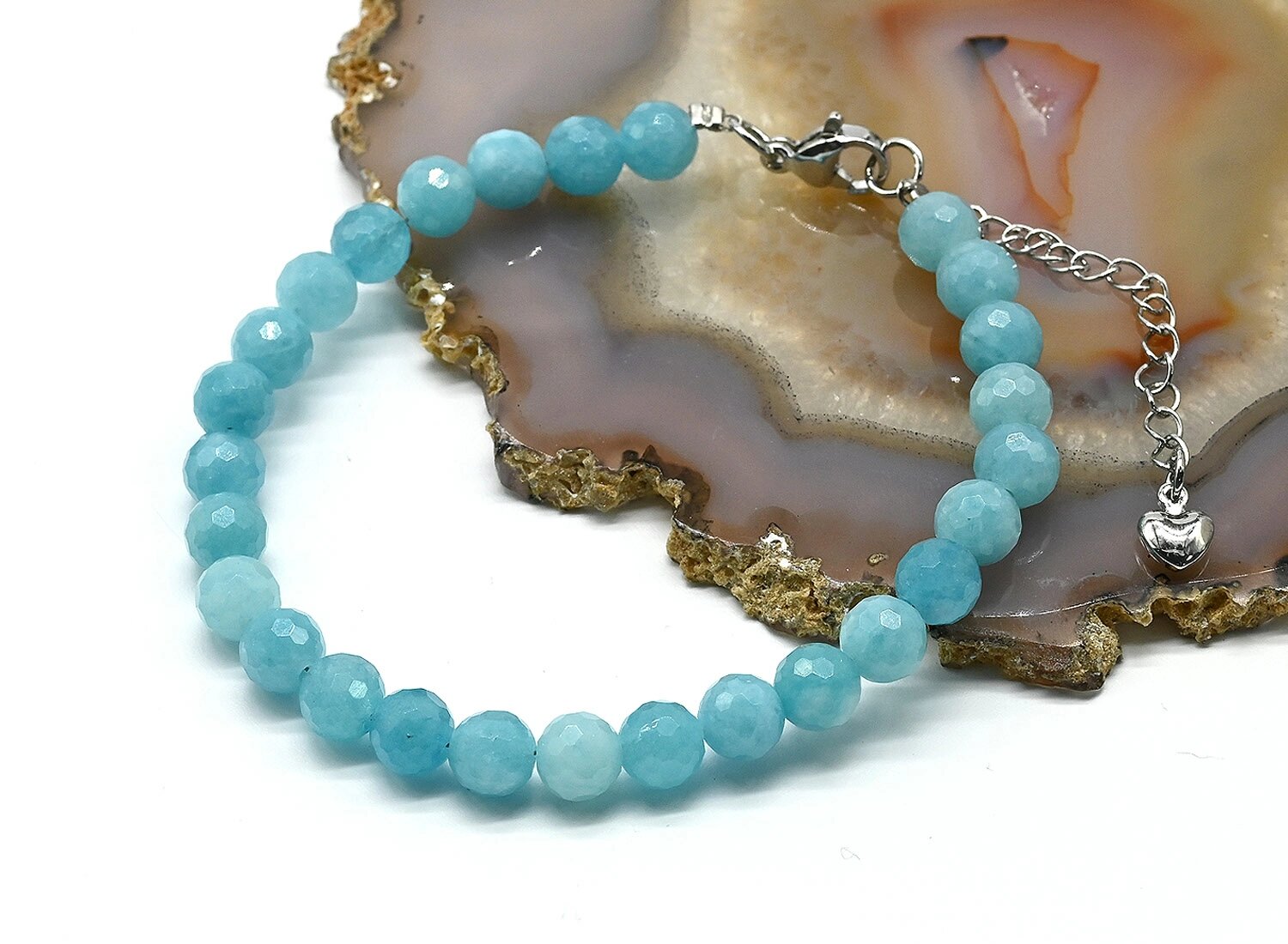 Браслет, кальцит