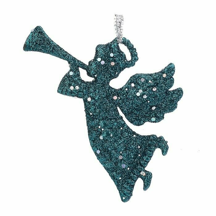 Набор новогодних украшений Oubaoloon Ангелочки, 3 штуки