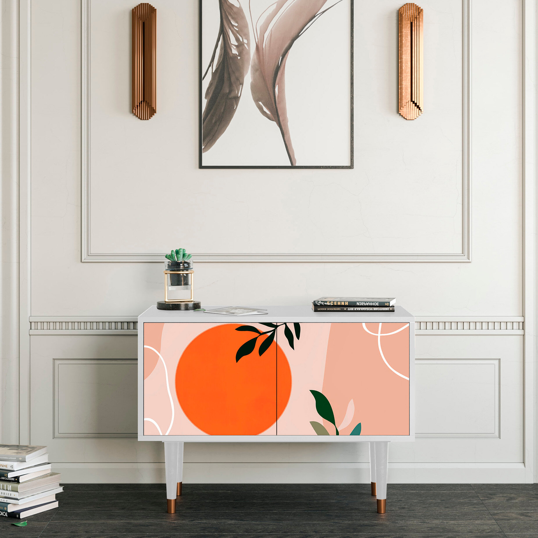 Комод - STORYZ - S1 Artwork, Размер - 94 x 69 x 48 см, Цвет корпуса - , Белый