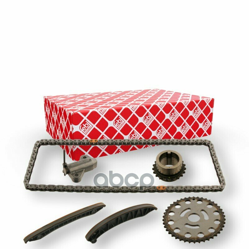 Комплект цепи ГРМ Renault 2.0dCi 05-, Nissan, Opel Febi арт. 30639