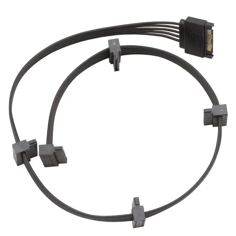 SATA разветвитель питания 1 на 3/4/5/6 1 to 5