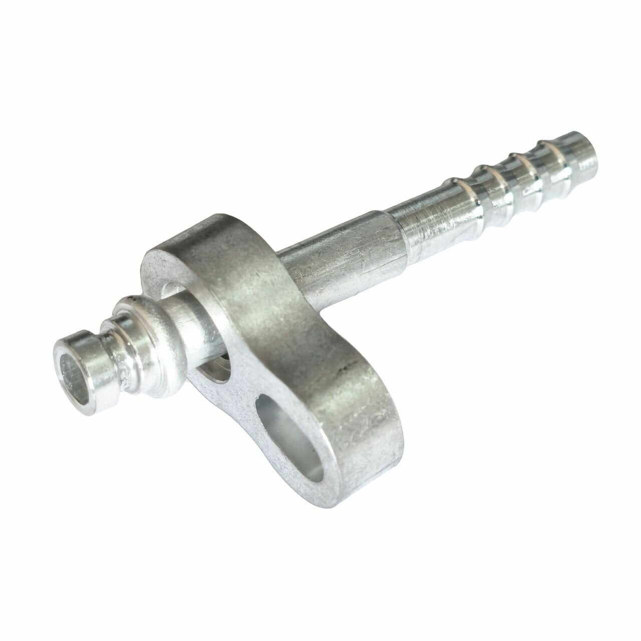 Фитинг O-Ring под шланг 8 мм (№6) 180° с площадкой