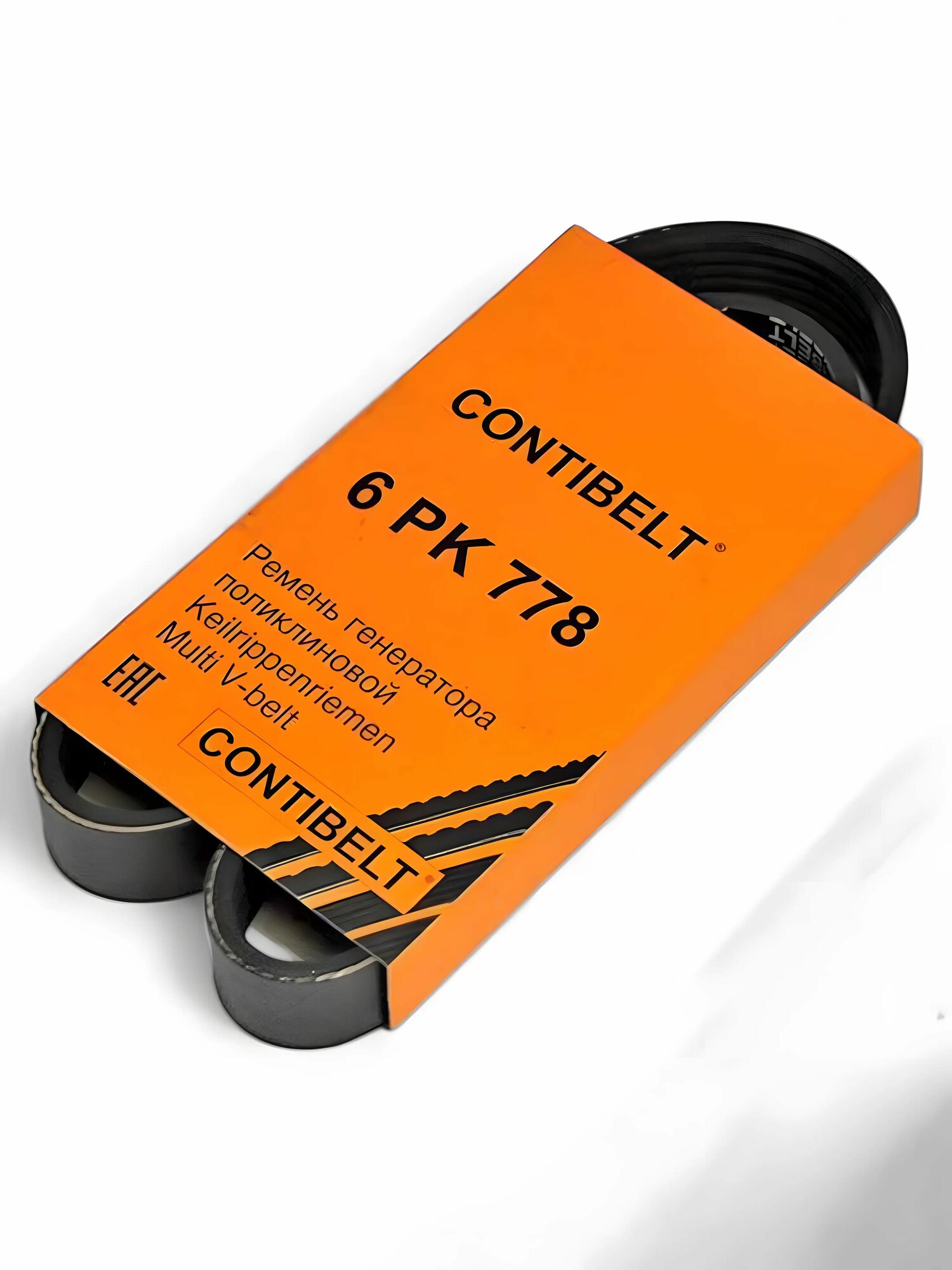 Ремень генератора для а/м LADA Vesta Веста, XRAY, PRIORA (после 2018, без конд.) 6PK778ELAST CONTIBELT
