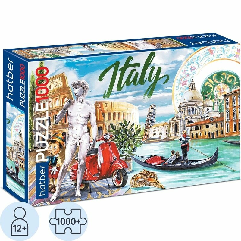 Пазл 1000 элементов Premium А2ф 680х480мм -Вокруг света- Италия,061717