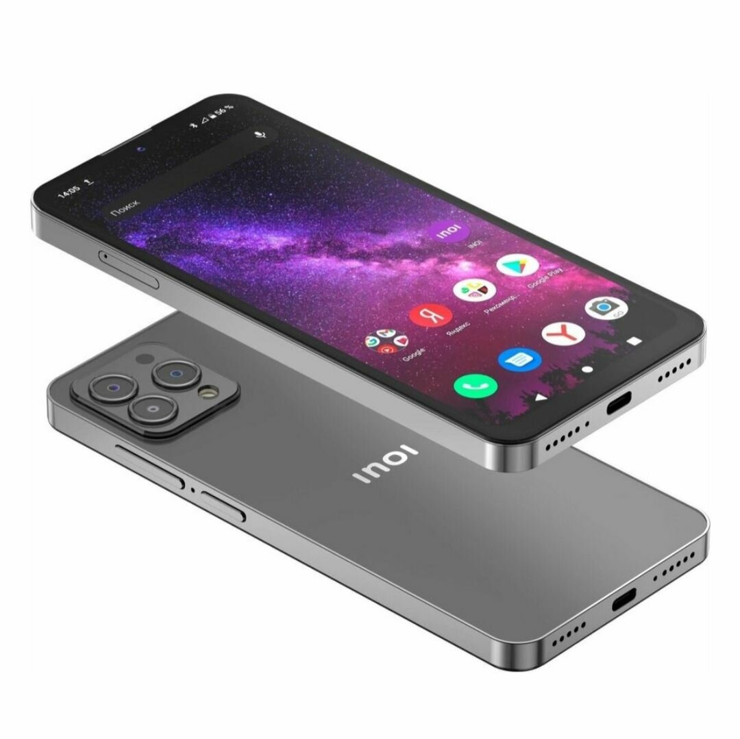 Смартфон INOI Note 12 128+4GB NFC Black