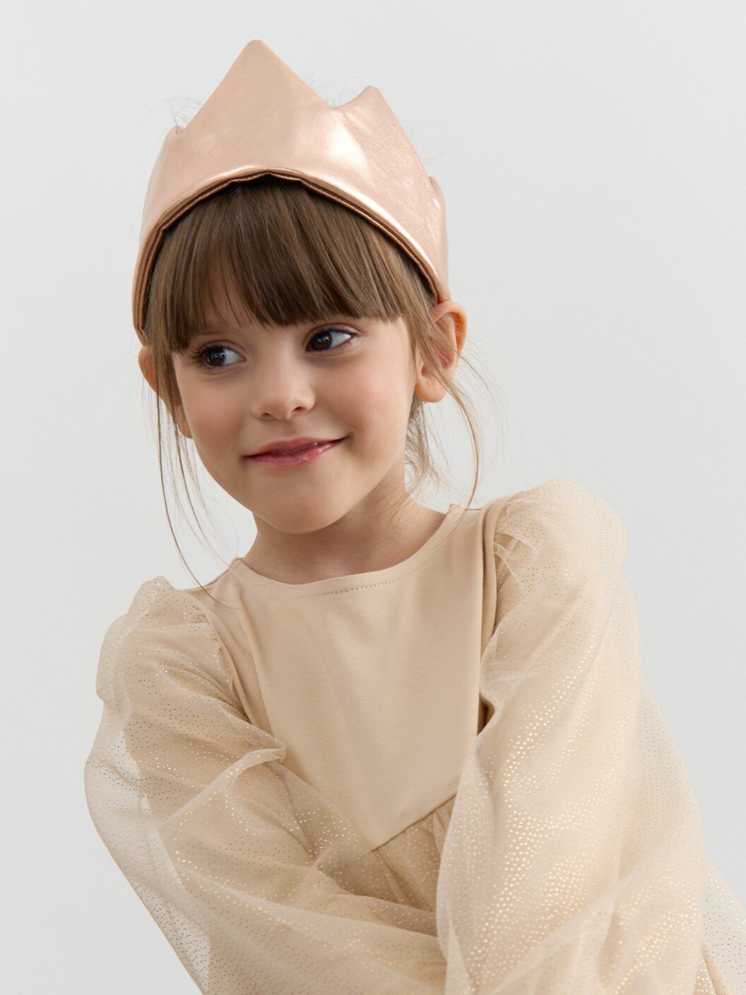 Корона карнавальная для девочки BUNGLY на новый год размер 48-50