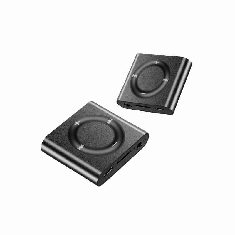 MP3/MP4 плеер JOYAL, titanium black, 5931722, компактный, легкий, поддержка форматов MP3/MP4