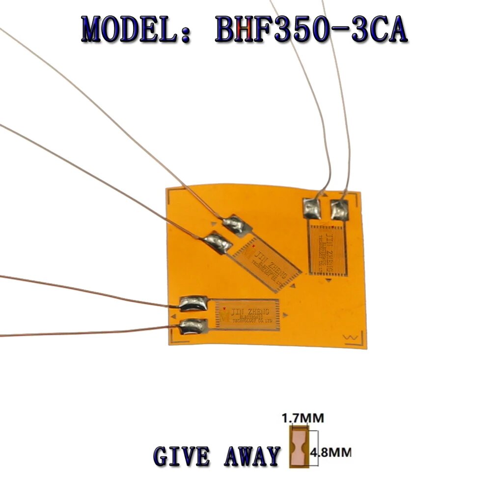 MTJ BHF350-3CA Трехосный тензодатчик для цветов 350 Ом