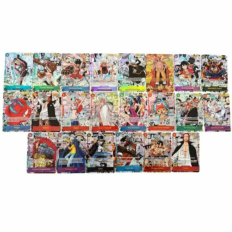 Коллекционные карты One Piece Bandai 22pcs-English