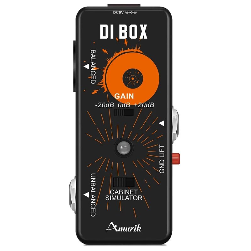 Amuzik Di Box LEF-331 Эффектор для электрогитары