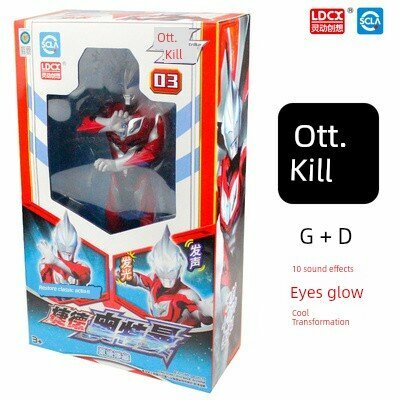 Умный креативный Ultraman Tiga Mecha Fusion Transformation Robot Zero Toy Ultra Motorcycle Taiga Ross Ультра Килер-Гед