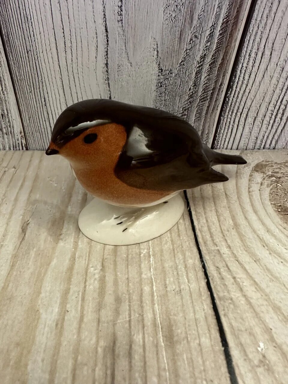 Статуэтка Воробей Лфз 1960 годы великолепная