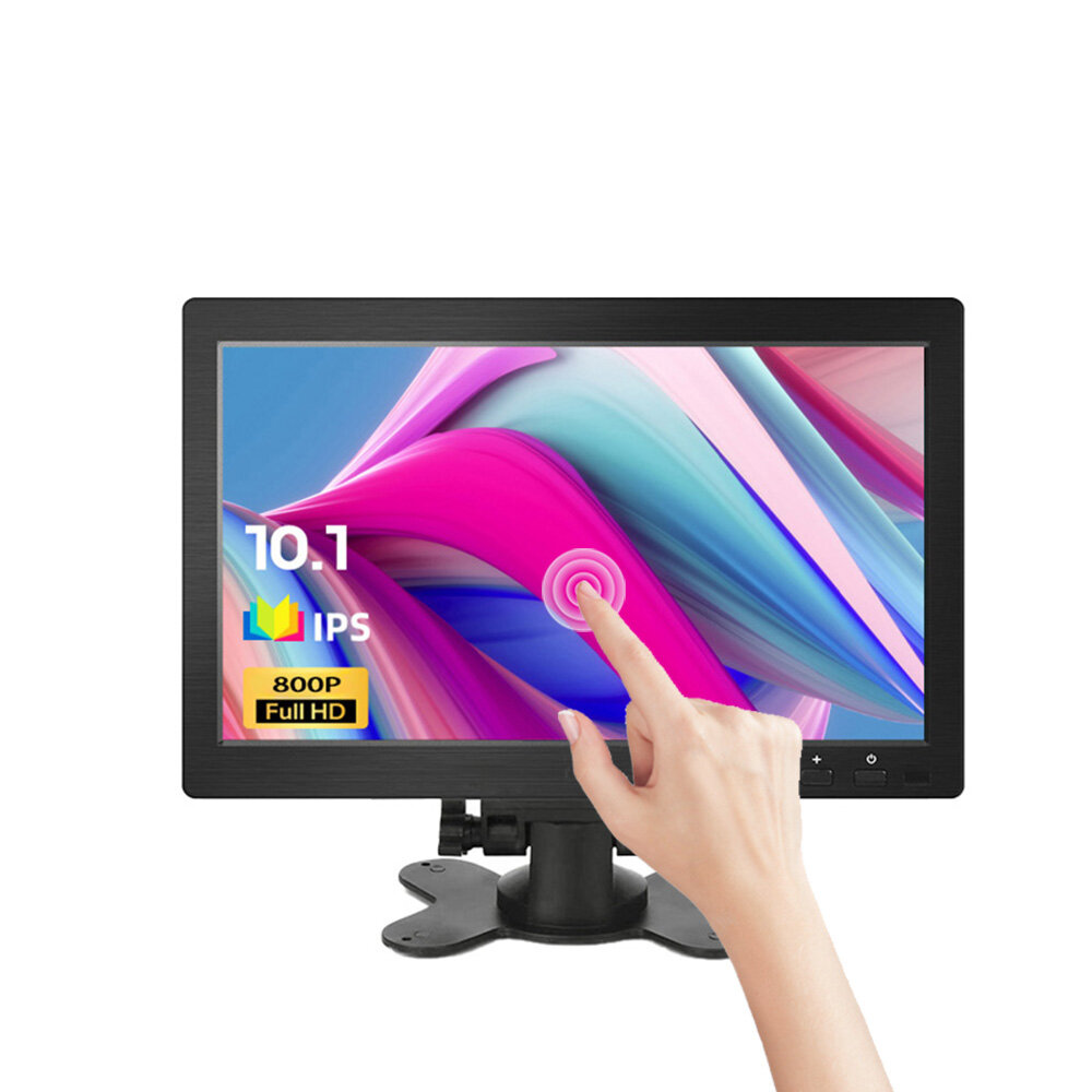 10.1 - дюймовый сенсорный дисплей 1280 * 800 пластиковый корпус с интерфейсом BNC