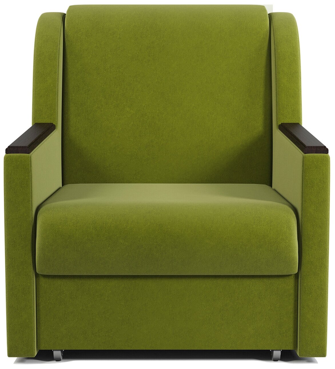 Кресло-кровать Аккорд Д, спальное место 70х194 см, механизм аккордеон, велюр Дрим эппл