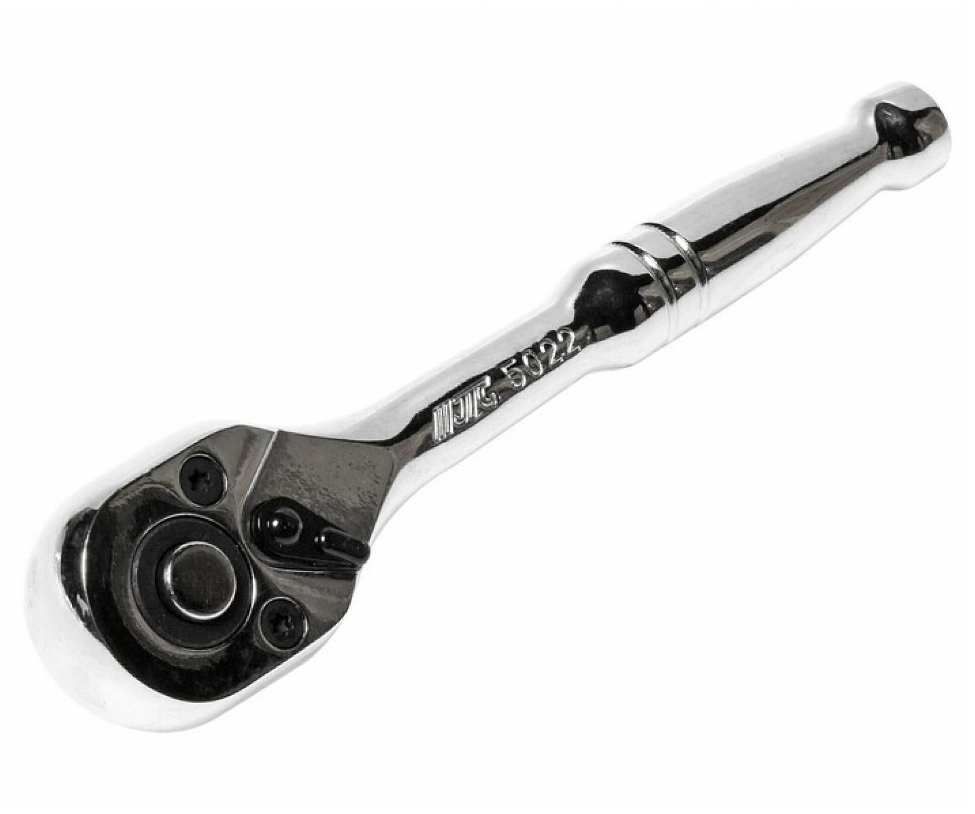 Трещотка 72-зубцовая, с металлической рукояткой (1/4 128 мм) JTC-5022