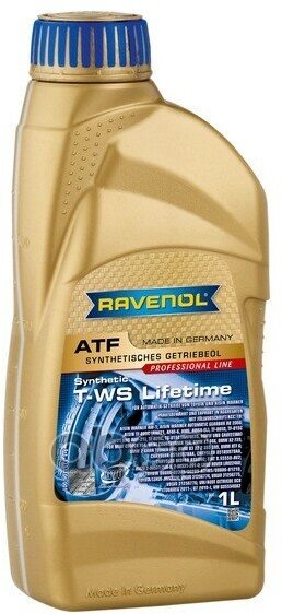 Масло трансмиссионное ATF T-WS 1л (синтетика+ПАО) Ravenol арт. 1211106001