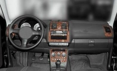 Декор салона, пластик, для авто VW Polo 1999-2001
