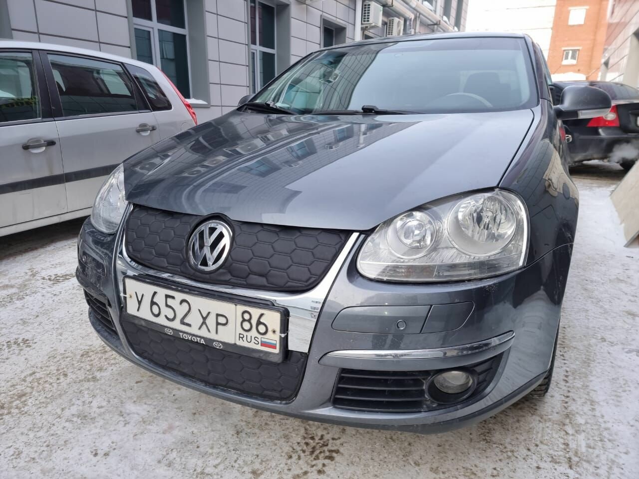 Утеплитель радиатора и бампера для Volkswagen Jetta (Фольксваген Джета) 2005 -2011 V