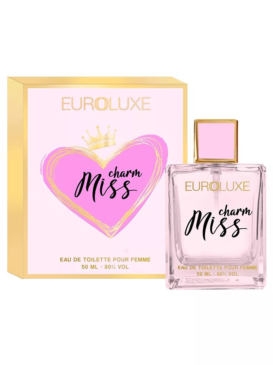 Euroluxe woman Miss - Charm Туалетная вода 50 мл.